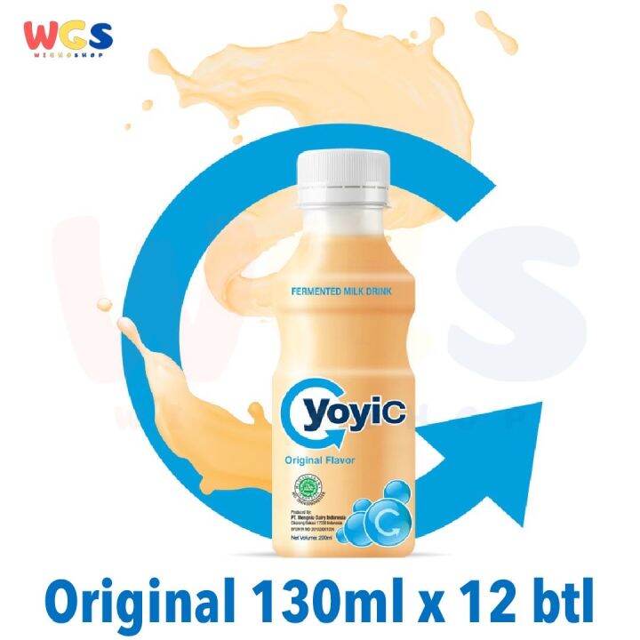 Yoyic Fermented Milk Drink Original Flavor 130ml x 12 Btl | Lazada Indonesia