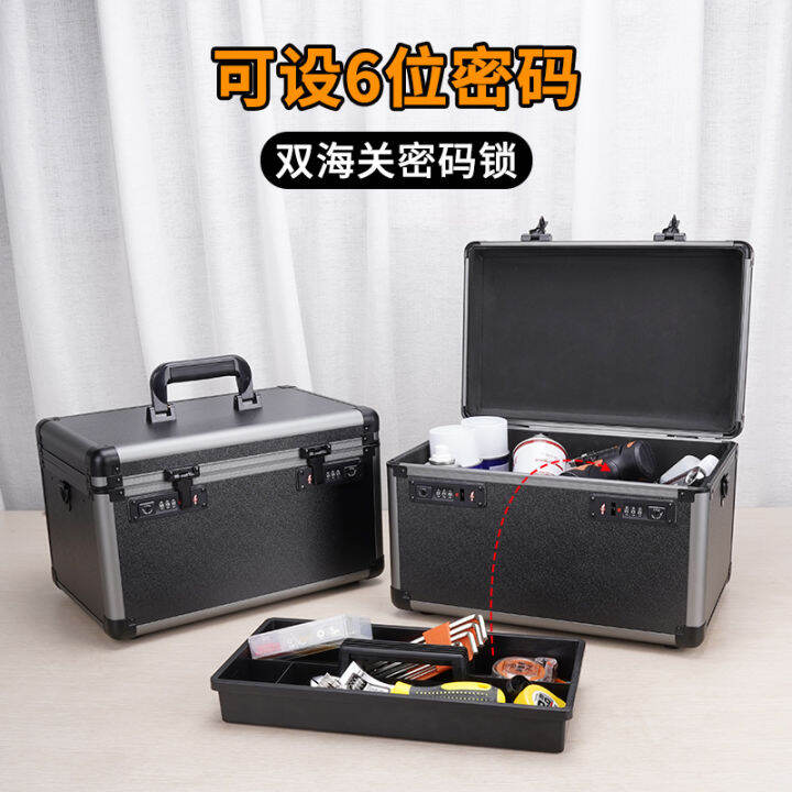 Customs code lock valuables storage box with lock storage cabinet ...