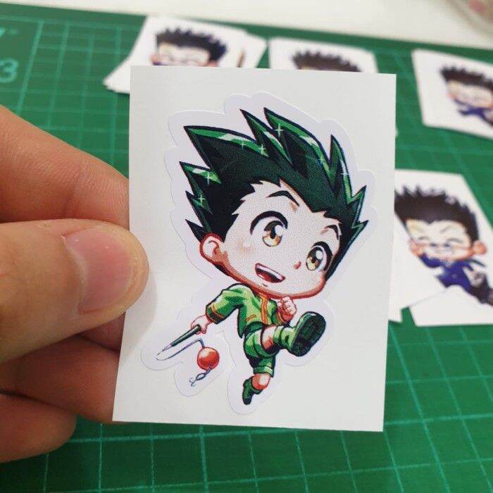 Sticker Anime Hunter X Hunter Set - Gon | Lazada Indonesia