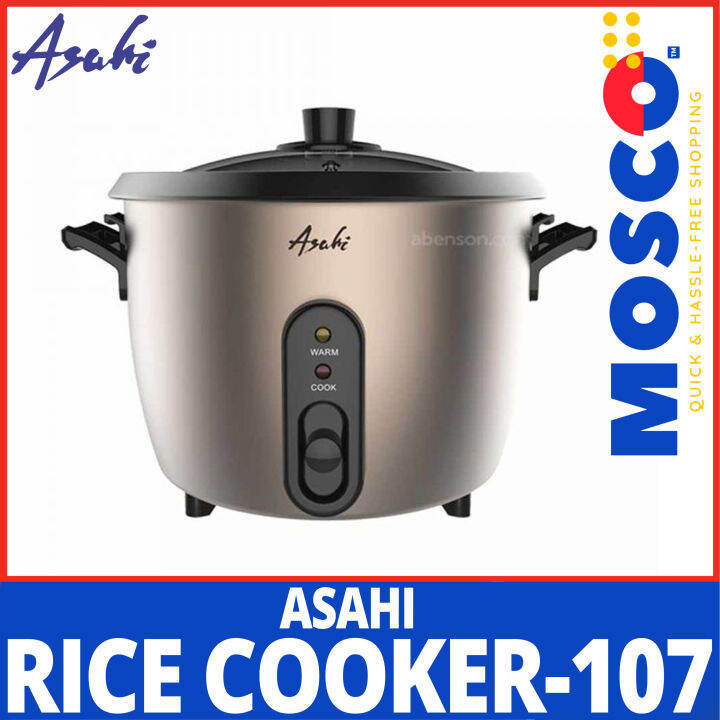 Asahi RC 107 l 10 Cups, Rice Cooker with Thermal Cut-off Fuse | Lazada PH