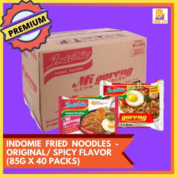 【yiH05PEx】Delicious noodles Indomie Mi Goreng Fried Noodles (40 packs ...