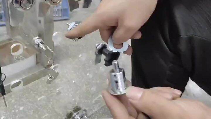 Cylindrical Press Locks Zinc Alloy Cam Lock For Cabinet Locker ...