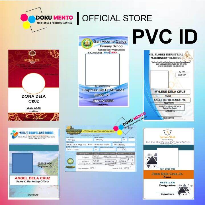 PVC ID Card Customize | Lazada PH