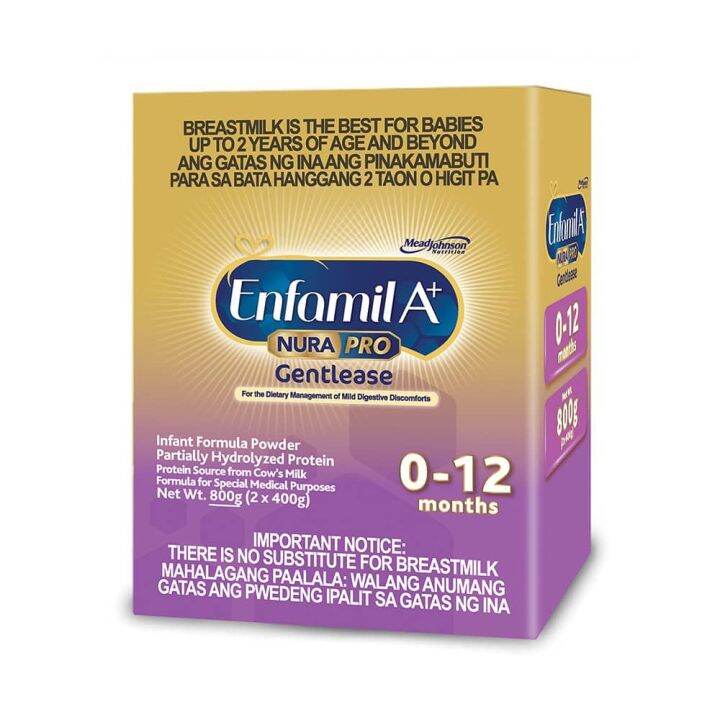 Enfamil A+ Gentlease 1.6kg Infant Formula Milk Powder for 0-12 Months ...
