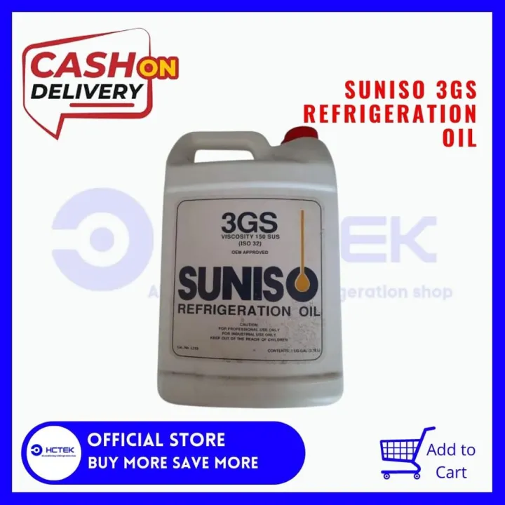 HCTEK : Suniso 3GS Refrigeration Oil | Lazada PH