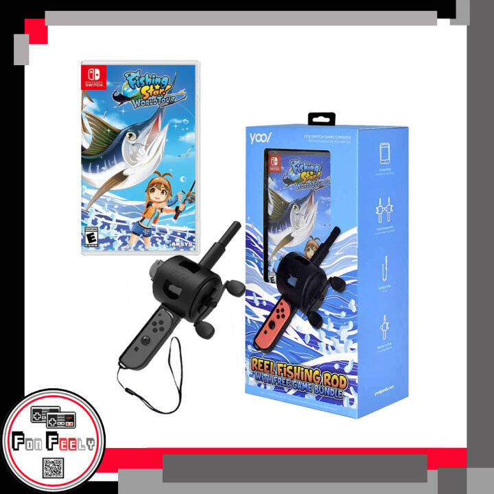 Reel Fishing Rod Bundle : Nintendo Switch (NSW) #ตลับเกมส์switch #แผ่น ...