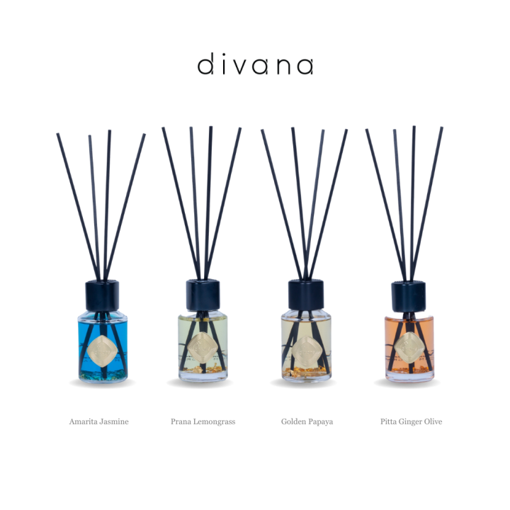 Divana : Room fragrance Four Elements Series 60 ml. ก้านไม้หอมดีวานา ...