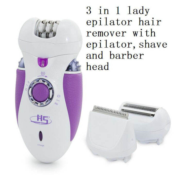 Electric Woman Body Shaver Razor Lady Epilator Hair Removal Clipper ...