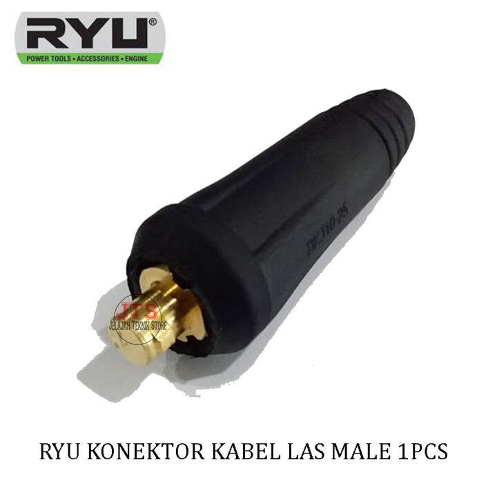 RYU Connector Cable Las MALE Conector Mesin Las Konektor Kabel 16mm ...