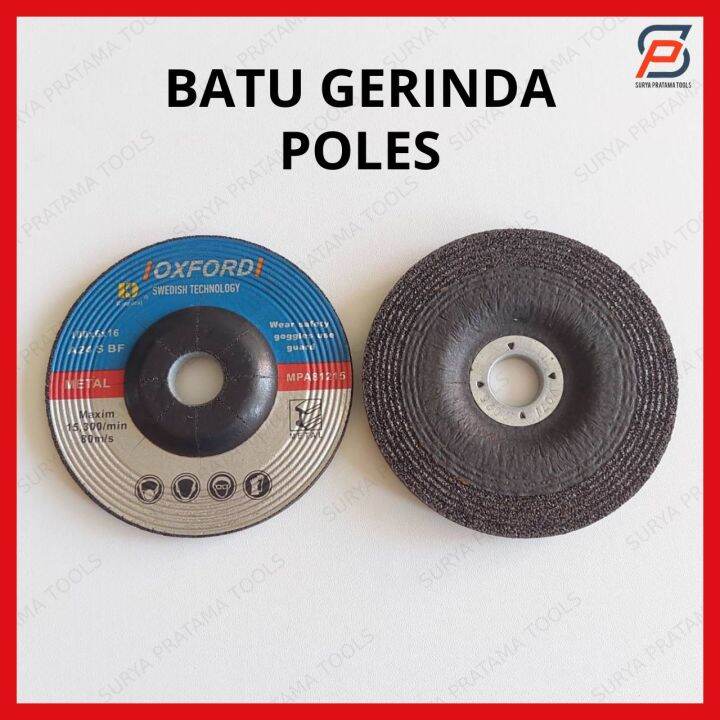 BATU GERINDA GURINDA 4" POLES MATA GERINDA GURINDA POLES 4 INCI INCH ...