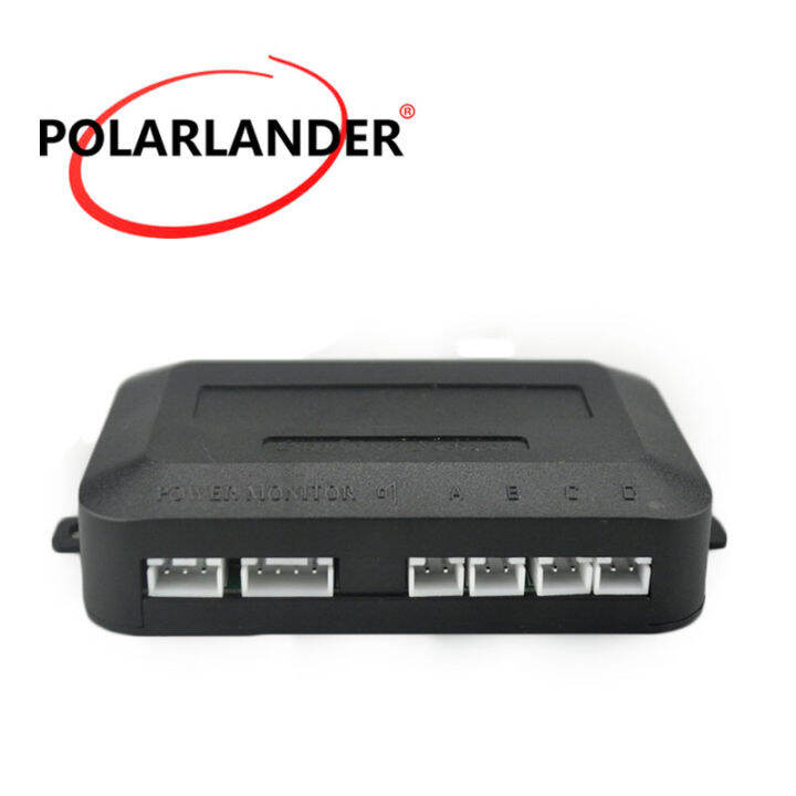 PolarLander Car Parking Sensor Kit 4 Sensors Main Box For Reverse Backup Radar System For Most ...