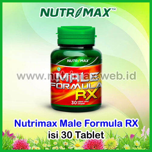 Nutrimax Male Formula RX Isi 30 | Lazada Indonesia
