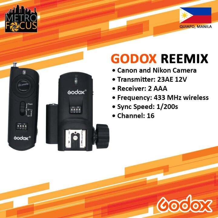 Godox Reemix RM-II 3 in 1 Wireless Remote Control | Lazada PH