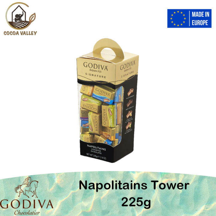 Godiva Signature Napolitains Tower Assorted Chocolate 225g | Lazada