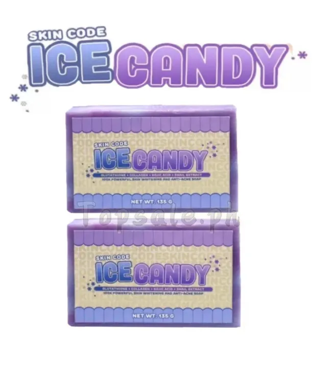 (Set of 2)Original Ice Candy Whitening and Anti-acne Soap | Lazada PH