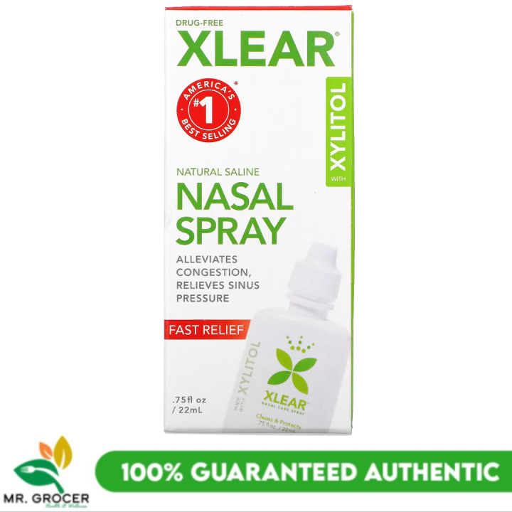 Xlear All Natural Saline Nasal Spray 45ml | Lazada PH