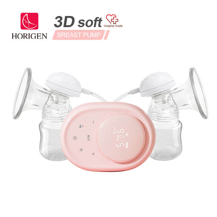 Horigen Wondermore 3d Double Electric Breast Pump Rechargeable Hospital Grade Massage Pumping