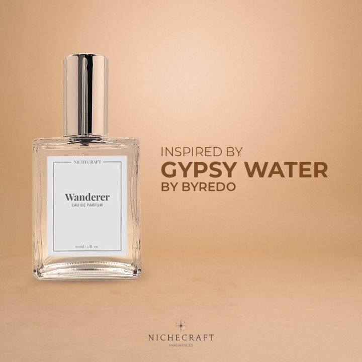 Wanderer by Nichecraft perfume inspired by Byredo Gypsy Water | Lazada PH