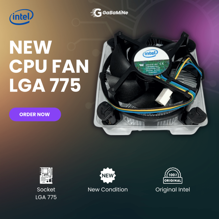 Hsf Fan Cooler Processor Prosesor Intel Lga 775 Kondisi Baru / New ...