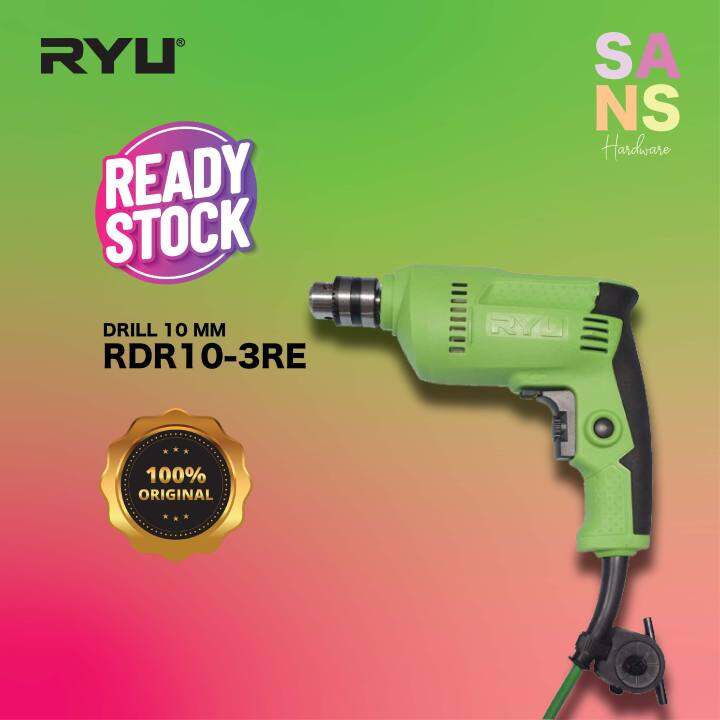 RYU Drill 10 mm RDR10-3RE Mesin Bor Original | Lazada Indonesia