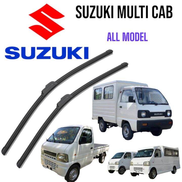 Suzuki multi cab wiper blades banana type set fit to all multicab model ...