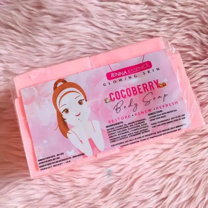 Cocoberry soap by Jenna essence 10 soap in a pack | Lazada PH