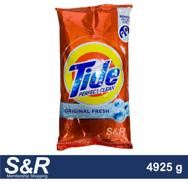 Tide Perfect Clean Original Fresh Laundry Powder Detergent 4.925kg | Lazada PH