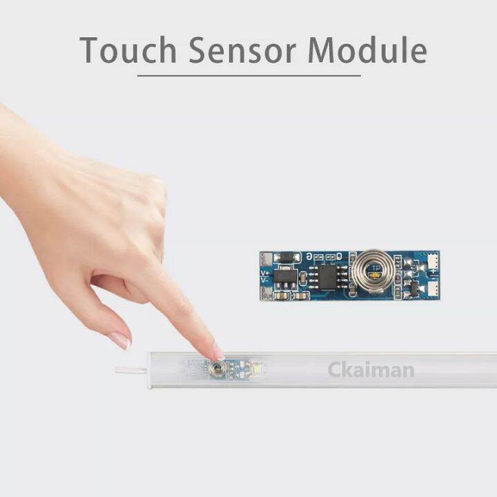 LED touch sensor dimmer switch module DC5V/12V/24V for aluminum light ...