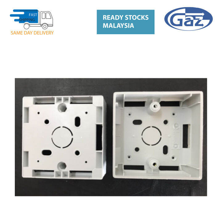 3x3 switch white box wall switch bottom socket PVC junction box single ...