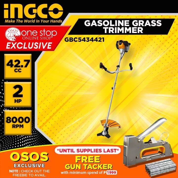 INGCO Gasoline Grass Trimmer and Bush Cutter ING-PT | Lazada PH