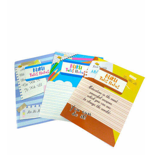 Buku Tulis Halus / Buku Elok Kiky 38 Lembar 1 pack isi 10 pcs | Lazada ...