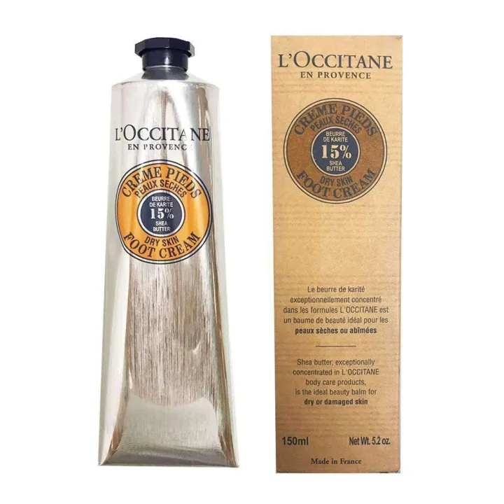 LOCCITANE Shea Butter Foot Cream 150ml | Lazada.co.th