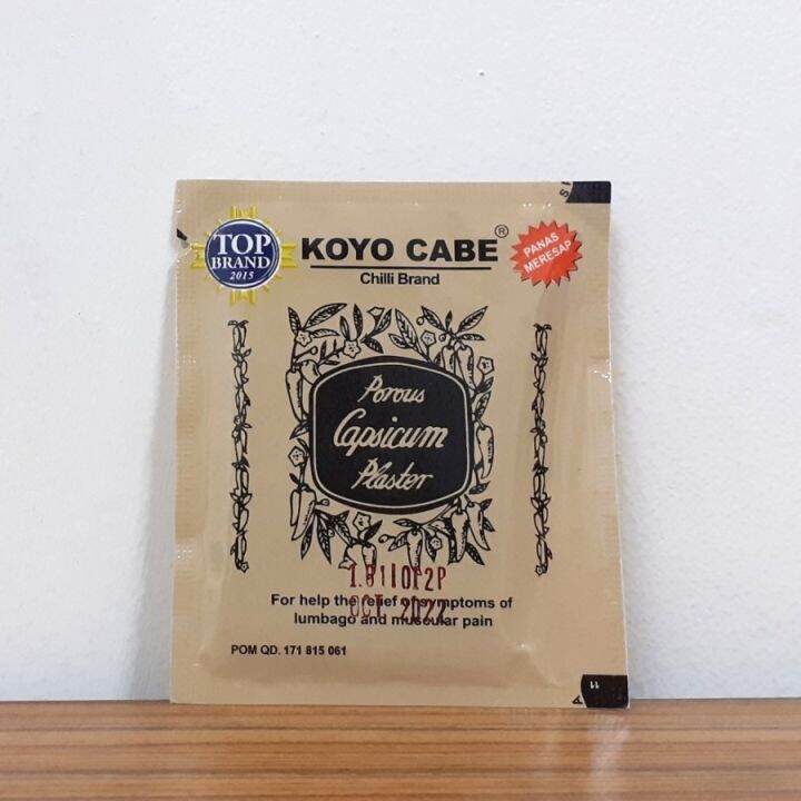 Koyo Cabe Sachet isi 10 Lembar | Lazada Indonesia