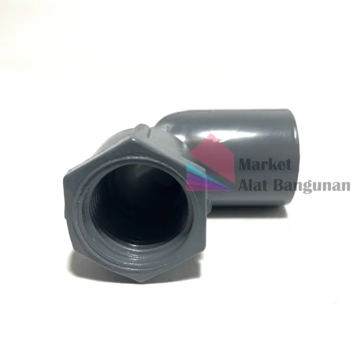 (PER 10 PCS) Knee Drat Dalam PVC 1/2" JAYA / Knie Drat Elbow 1/2 Inci / Keni Sambungan L Pipa ...