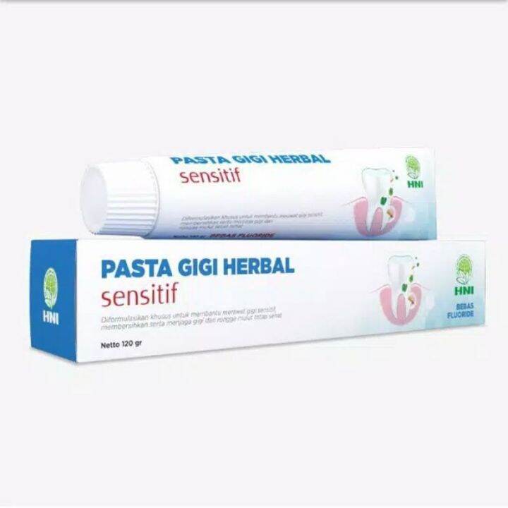 Pasta Gigi Herbal HPAI HNI PGH Sensitif Odol 120 gr ORIGINAL HNI HPAI ...