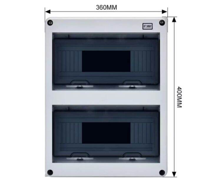 24 Way IP65 Waterproof Outdoor Electrical Enclosure Distribution ...