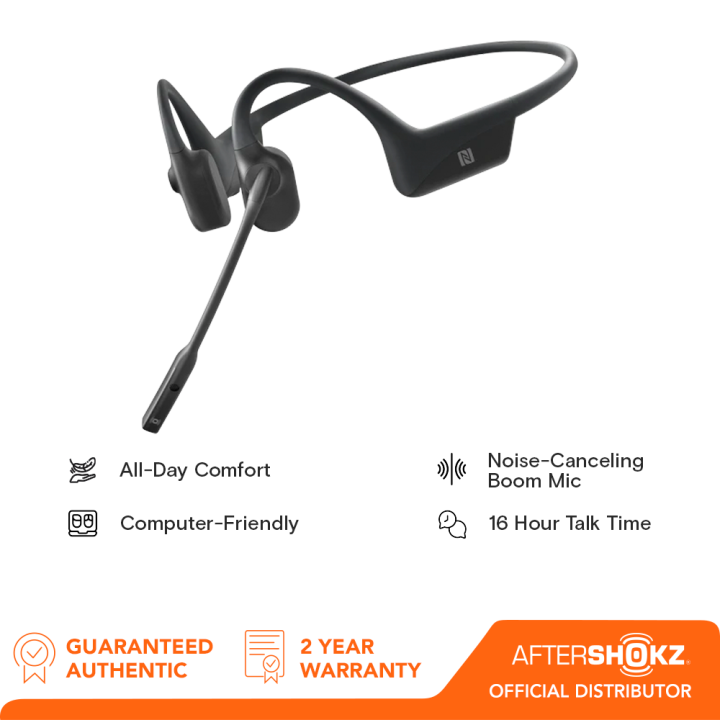 Shokz OpenComm UC Wireless Bone Conduction Headphones | Lazada PH