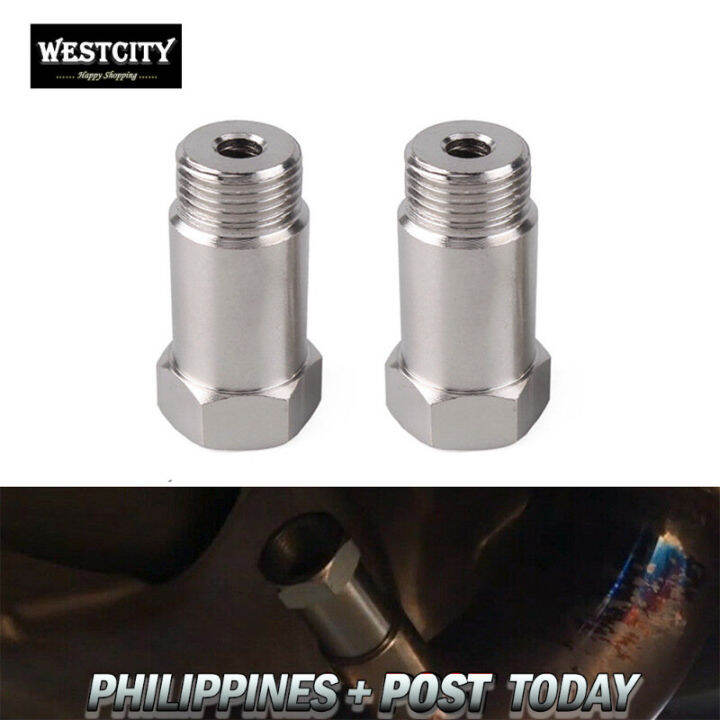 ★Ready Stock★ THB009 Oxygen Car Sensor M18X1.5 O2 Extender Spacer Bung ...
