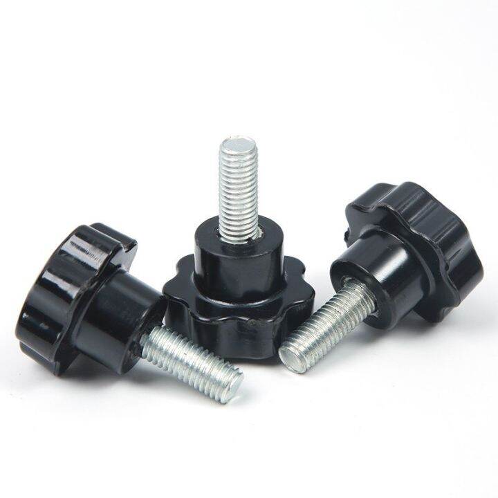 M4 M5 M6 M8 M10 M12 Star Shape Thread Clamping Handle Bolt Bakelite ...