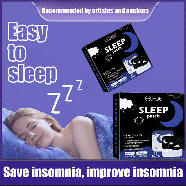 naimo EELHOE Sleep Aid Patch Relieve Insomnia and Anxiety, Improve ...