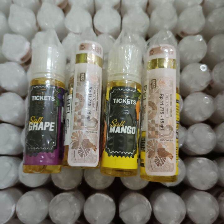 TICKETS SALTNIC SEMUA VARIAN RASA | Lazada Indonesia