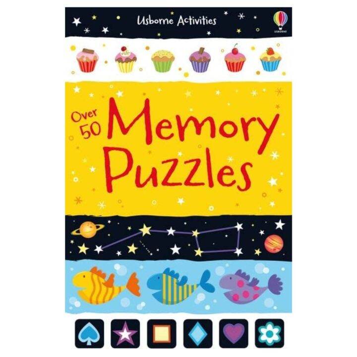 Usborne Activities over 50 MEMORY PUZZLES | Lazada PH