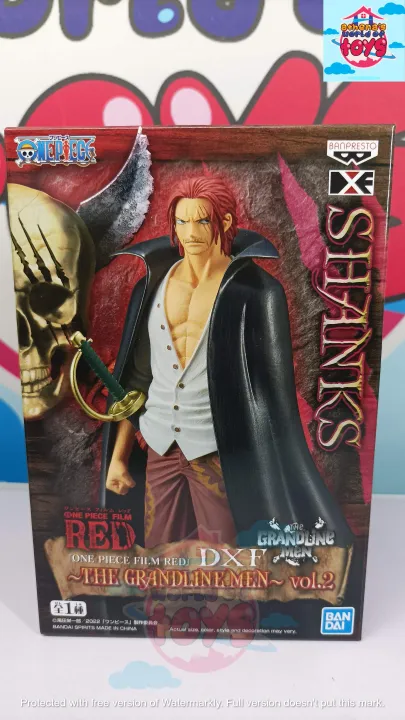 One Piece DXF The Grandline Men Vol.2 Shanks Figure | Lazada PH