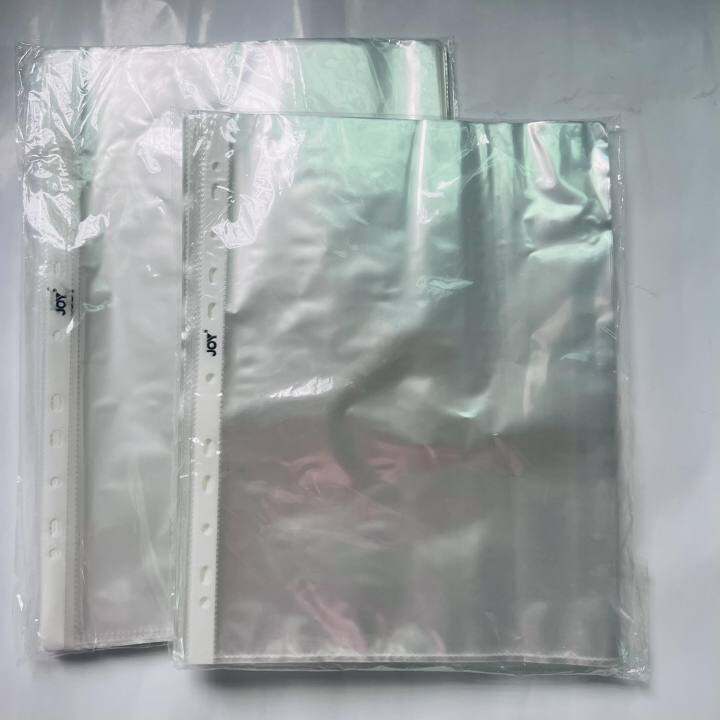 CLEAR SHEET PROTECTORS LONG/A4 (SOLD PER PACK OF 100 PIECES) | Lazada PH