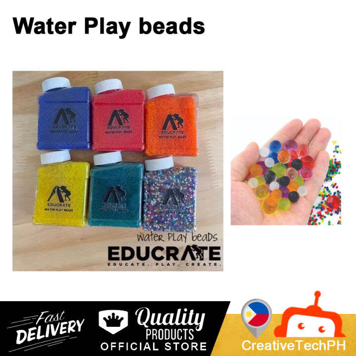 Water Play Beads / sensory water beads / 30000 pcs / orbeez / preschool ...