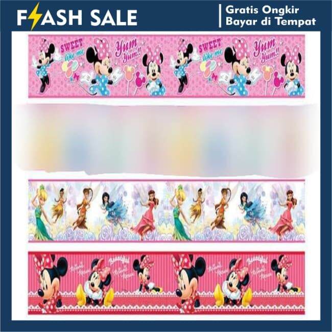 BORDER TINKER BELL - WBSBELL- BORDER 15CM X 450 CM | Lazada Indonesia