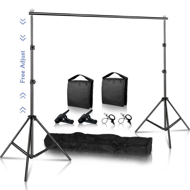 Background Stand Frame Kit Photography Green Screen Backdrops Chromakey ...