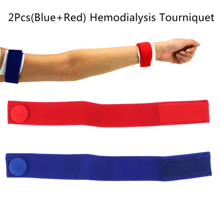 2Pcs Medical Hemodialysis Tourniquet Tourniquet Venous Hemostatic Buckle Strap | Lazada