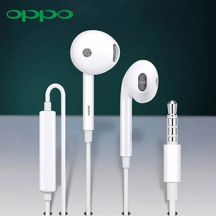 【In Stock】For Original OPPO MH135 Headset Built-in Microphone 3.5MM ...