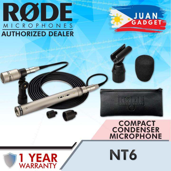 RODE NT6 Compact Condenser Microphone | JG Superstore | Lazada PH